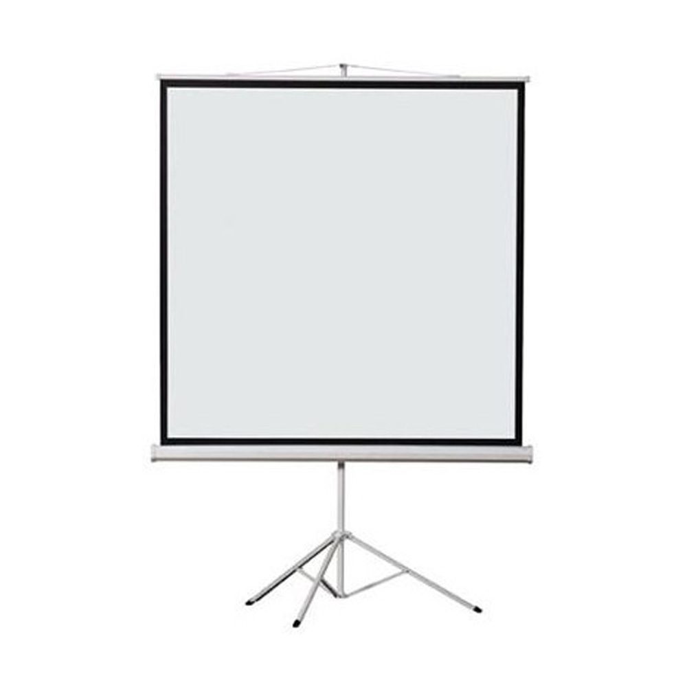 AV LOGIC 96 x 96″ Tripod Screen - Singapore Projector