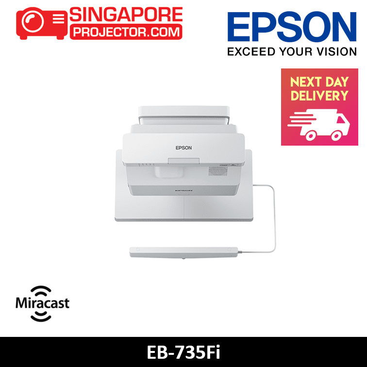 Epson EB-735Fi Full HD 3LCD 1080P Interactive Laser Projector ...