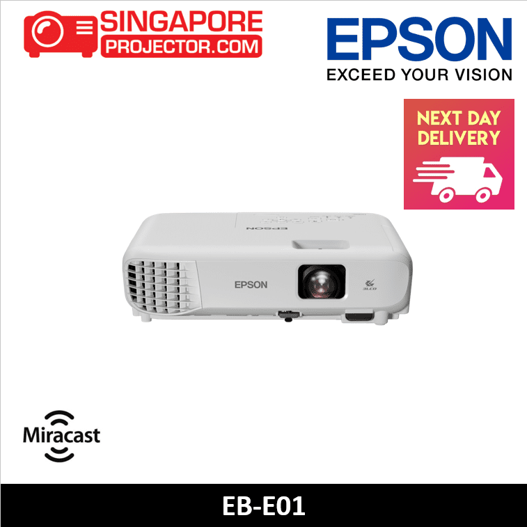 Epson EB-E01 Projector - Singapore Projector