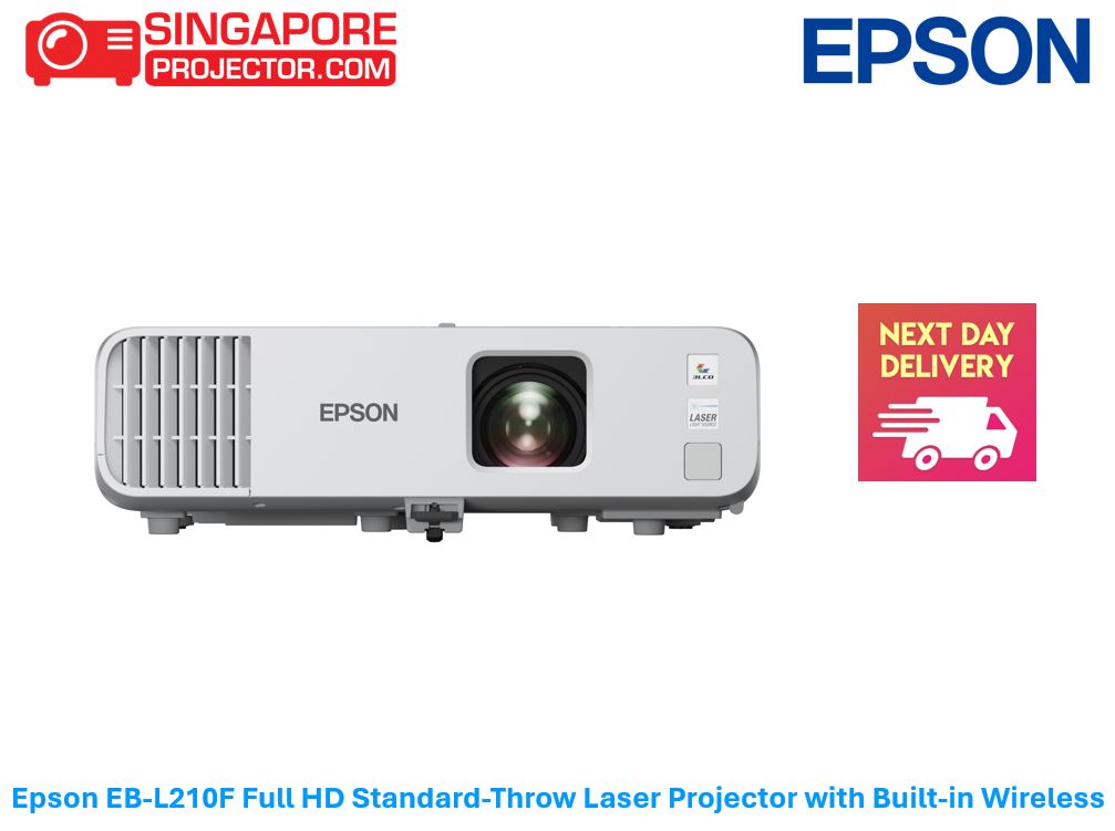 Epson EB-L260F Full HD Standard-Throw Laser Projector with Built-in ...