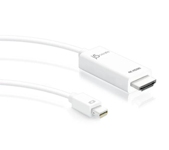 J5Create mini DisplayPort™ to 4K HDMI™ Cable - Singapore Projector