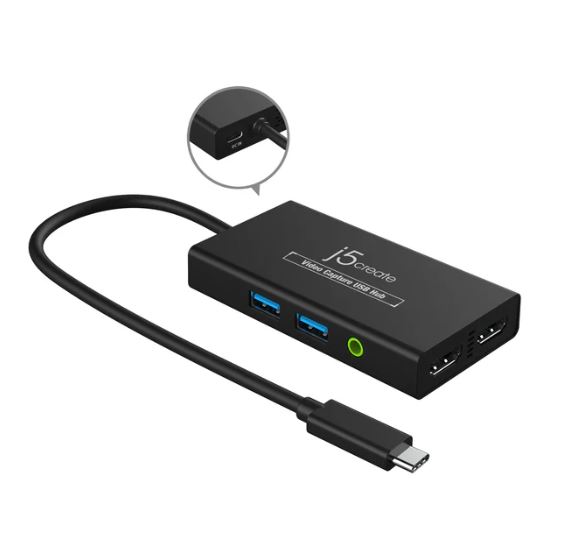 J5Create Video Capture USB™ Hub - Singapore Projector
